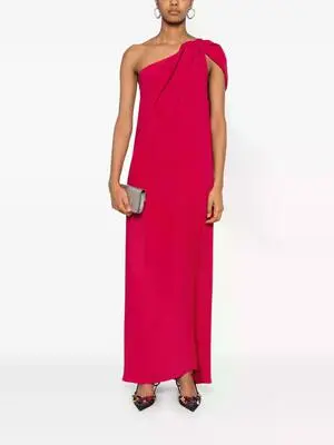 P.a.r.o.s.h Cady Midi Dress - Red