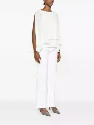Dorothee Schumacher Ruffle-detail Tank Top - White
