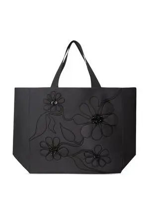 0711 TBILISI Lila Tote Bag - Black