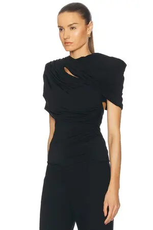Stella McCartney Draped Cape Top