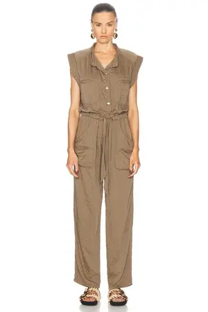 Isabel Marant Suzie Jumpsuit - Khaki