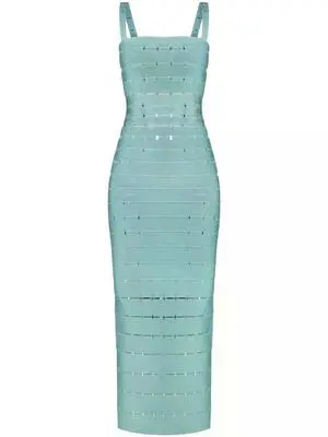Herve Leger Zip Up Evening Dresses