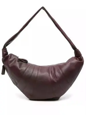 LEMAIRE Large Croissant Shoulder Bag - Brown