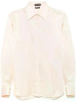 TOM FORD Silk Button-down Shirt