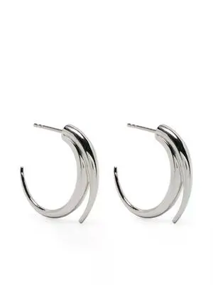 PANCONESI Small Vortice Earrings - Silver
