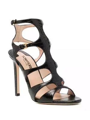 TOM FORD 105mm Paradis Sandals - Black