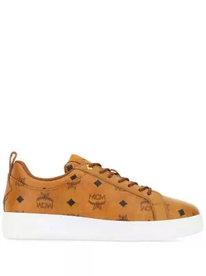 Mcm Visetos-print Sneakers