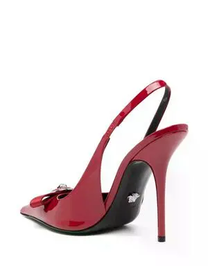 Versace 110mm Ribbon Pumps