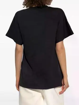 Moncler Embroidered Logo T-shirt - Blue
