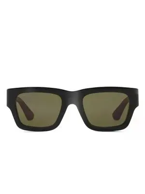 Gucci Rectangle-frame Sunglasses - Black