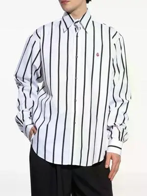 Alexander McQueen Skull Striped Shirt