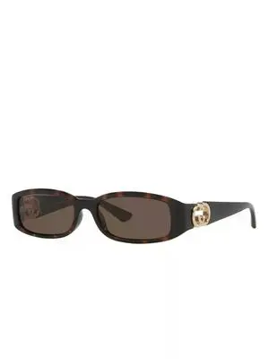 Gucci Rectangle-frame Sunglasses