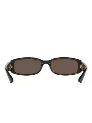 Gucci Rectangle-frame Sunglasses - Green