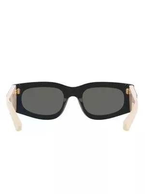 Gucci Rectangle-frame Sunglasses - Black