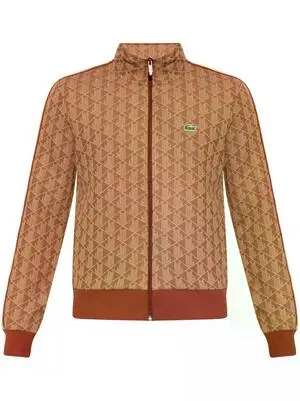 Lacoste Monogram Pattern Cardigan