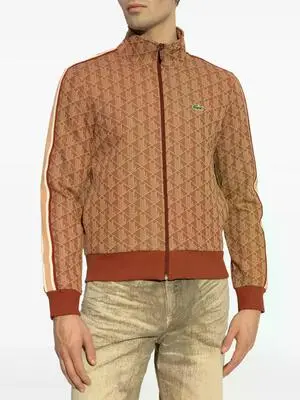 Lacoste Monogram Pattern Cardigan