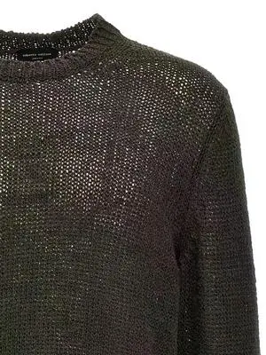 ROBERTO COLLINA Knitted Sweater - Brown