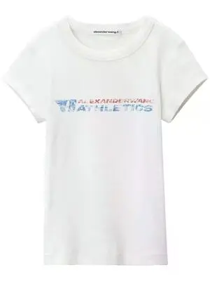 Alexander Wang Logo-print T-shirt - White