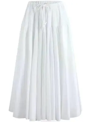 PATOU Organic Cotton Maxi Skirt