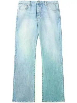 Off-white Fitted Jeans For Men