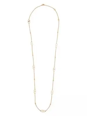 Valentino Garavani Vlogo Signature Necklace - Gold