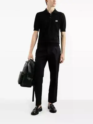 Dolce & Gabbana Pleat-detail Trousers - Black