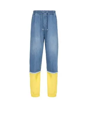 Balmain X Pokemon Nylon Cargo Pant Jeans