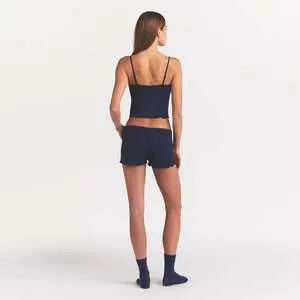 SKIMS Sleep Cami Top Set | Blue - Navy