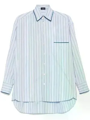 Etro Striped Poplin Shirt