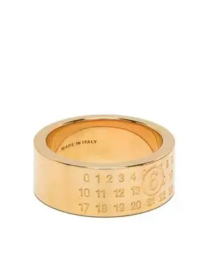 Maison Margiela Gold Tone Rings