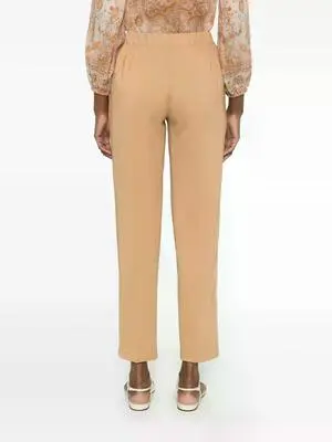 FORTE_FORTE Cady Crepe Trousers - Brown