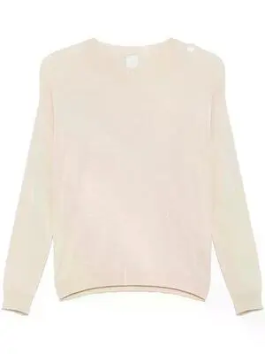 Eleventy Sequined Sweater - Neutrals