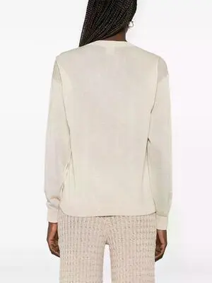 Eleventy Sequined Sweater - Neutrals