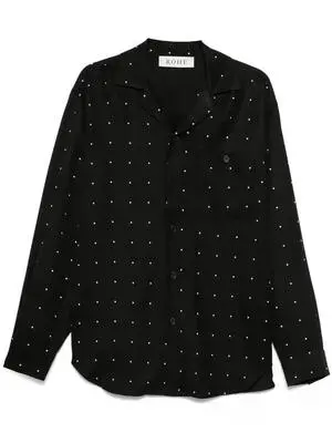 RÓHE Polka-dot Shirt