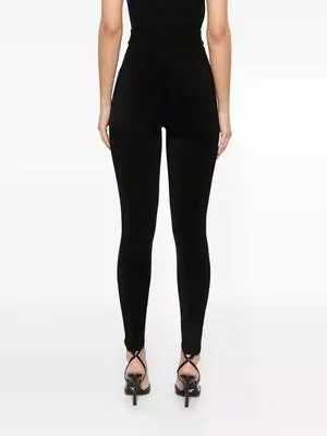 MUGLER Sculpting Knit Leggings