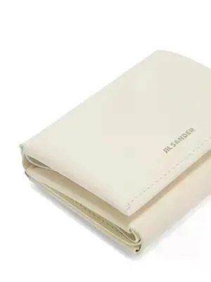 JIL SANDER Logo-stamp Leather Wallet
