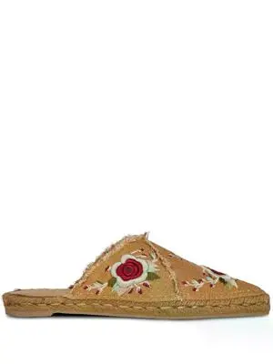 Etro Floral Embroidered Espadrilles