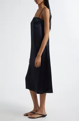 MM BY MAX MARA Mm Aerosi Sleeveless Satin Midi Dress
