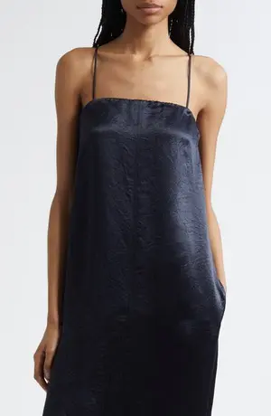 MM BY MAX MARA Mm Aerosi Sleeveless Satin Midi Dress