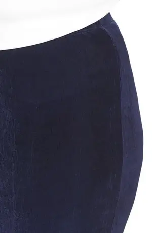Vikki Vi High Rise Cropped Pants - Navy