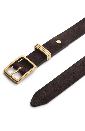 Rag & Bone X Boyfriend Leather Belt - Dccsd