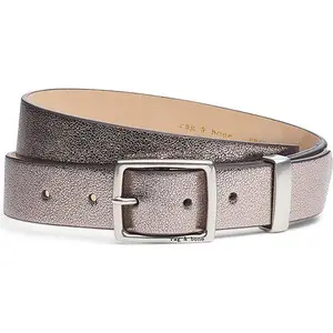 Rag & Bone Rag & Bone X Boyfriend Leather Belt Gnmt