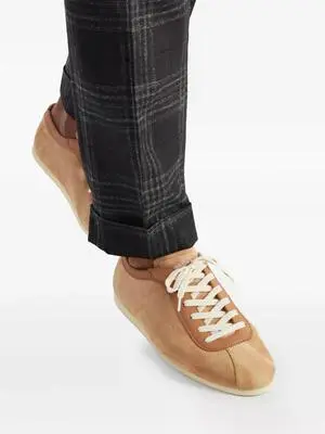 Brunello Cucinelli Leather Trainers - Brown