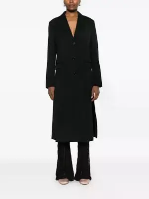 Simone Rocha Bow-detail Cutout Coat