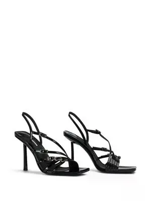 LE SILLA 95mm Sandals - Black