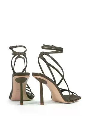 LE SILLA 95mm Belen Sandals - Green