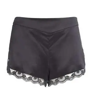 Simone Perele Silk-blend Shorts - Black