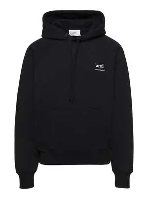 Ami AMI Paris AM' Hoodie - Black