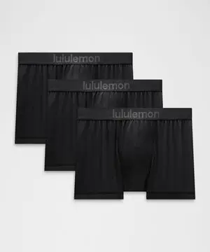 Lululemon Always In Motion Boxer Brief 3 - Black