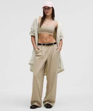 Lululemon Daydrift High-Rise Wide-Leg Trouser Sheer Oak